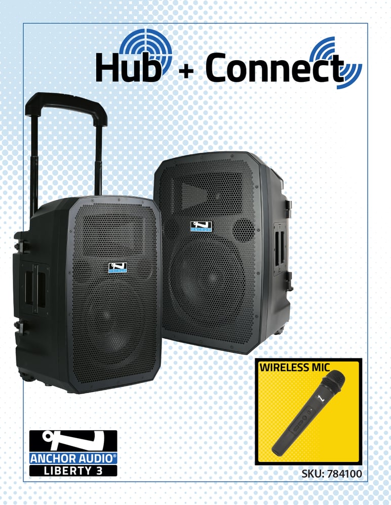 Liberty 3 Battery-Powered Portable PA Systems | Anchor Audio