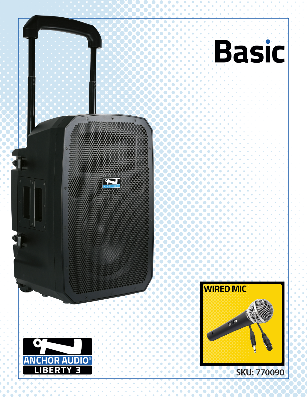 Liberty 3 Battery-Powered Portable PA Systems | Anchor Audio