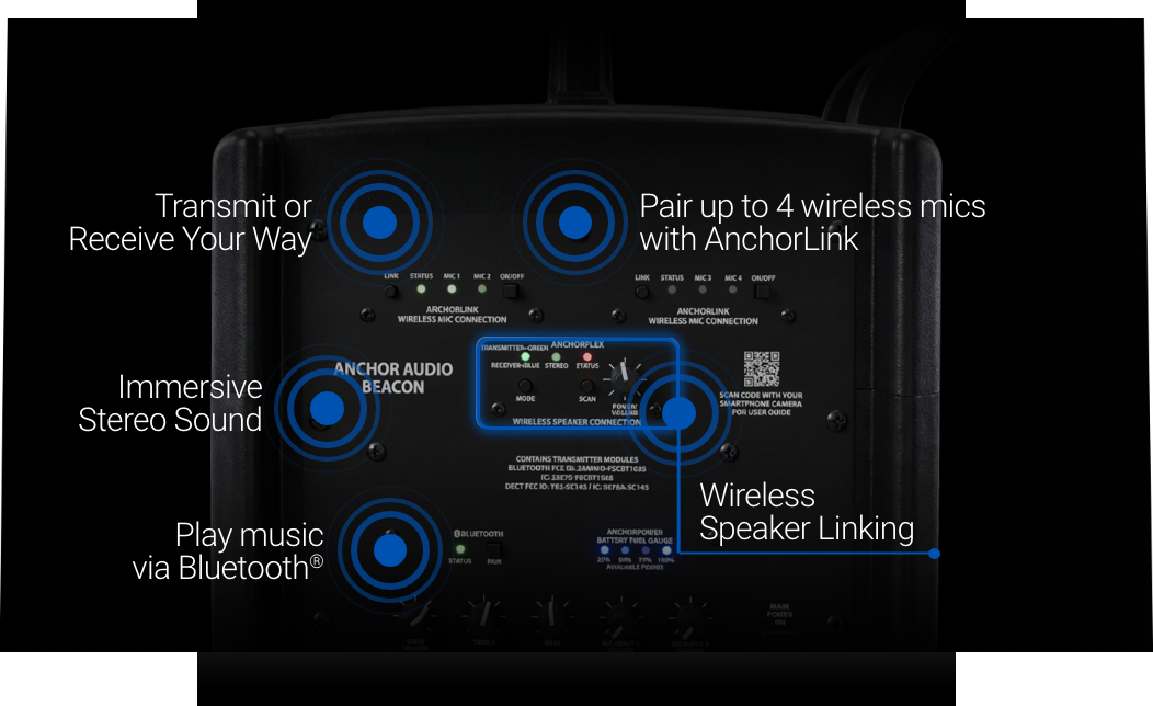 Beacon 3 Wireless Portable PA System | Beacon 3 Speaker | Anchor Audio